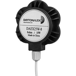 dayton audio daex25w-8 waterproof 25mm exciter 10w 8 ohm