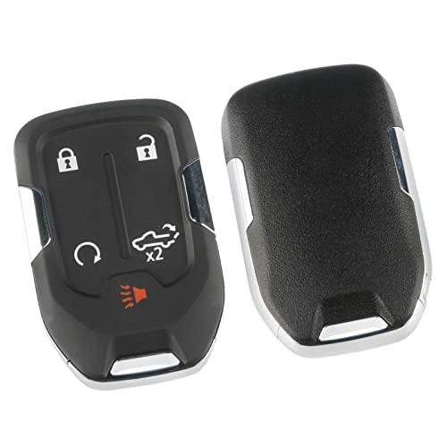 Fits Remote 5btn Lift Gate Key Fob Shell Case For GMC Chevrolet Silverado Sierra (HYQ1EA)