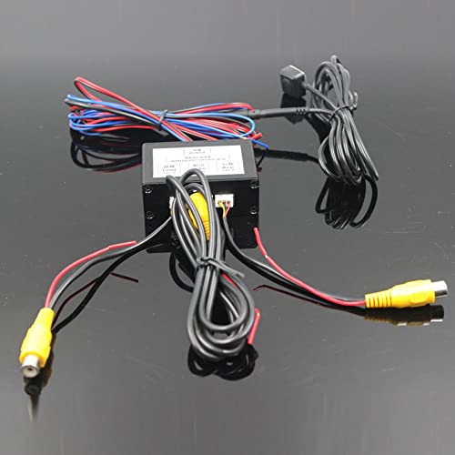 Car Parking Camera Video Channel Converter Switch Front/Side/Rearview Rear Camera Video Box