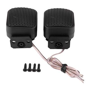 acouto car audio tweeters 1 pair universal square car audio speaker super power loud tweeters rectangle dome tweeters for car audio