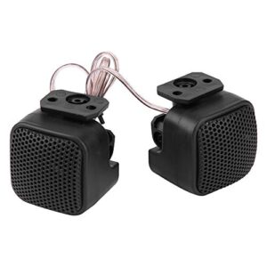 Acouto Car Audio Tweeters 1 Pair Universal Square Car Audio Speaker Super Power Loud Tweeters Rectangle Dome Tweeters for Car Audio