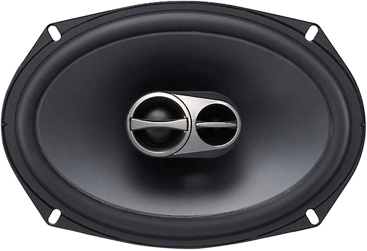 Pioneer TS-A6990F A Series 6"X9" 700 Watts Max 5-Way Car Speakers Pair with Carbon and Mica Reinforced Injection Molded Polypropylene (IMPP) Cone Construction w/Free ALPHASONIK Earbuds