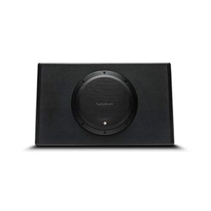 Rockford Fosgate Punch P300-10T Single 10" 300-Watt Amplified Truck Sealed Box Subwoofer - Black