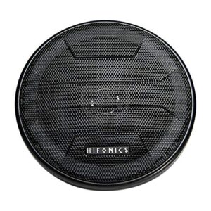 Hifonics ZS525CX Zeus Coaxial Car Speakers (Black, Pair) – 5.25 Inch Coaxial Speakers, 200 Watt, 2-Way Car Audio, Passive Crossover, Sound System (Grills Included)