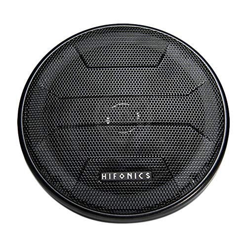 Hifonics ZS525CX Zeus Coaxial Car Speakers (Black, Pair) – 5.25 Inch Coaxial Speakers, 200 Watt, 2-Way Car Audio, Passive Crossover, Sound System (Grills Included)