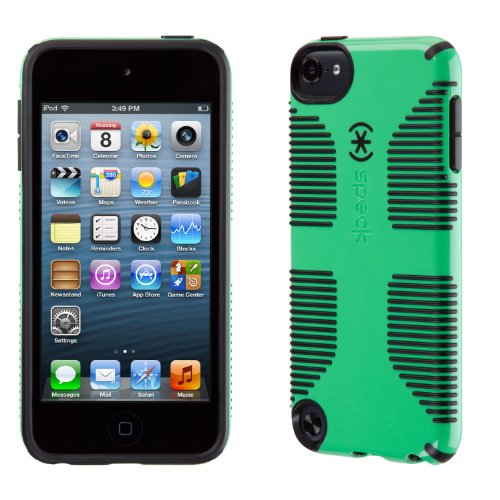 Speck Products CandyShell Grip Case for iPod Touch 5 (Sour Apple Green/Black)