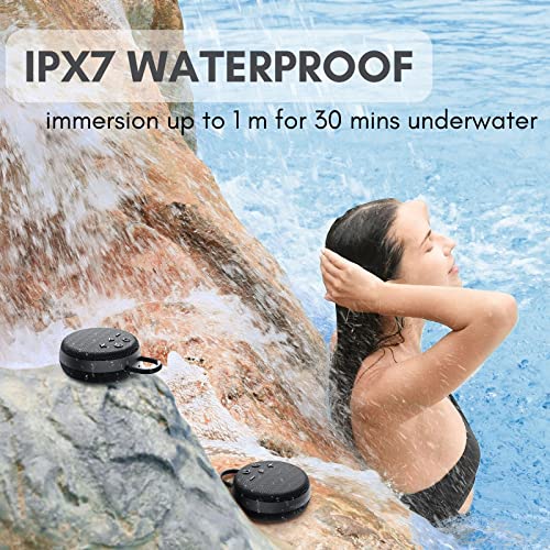 Bluetooth Speakers,MusiBaby Speakers,Waterproof Speaker,Portable Speaker,Outdoor,Dual Pairing,Bluetooth 5.2,Loud Stereo,Booming Bass,1500 Mins Playtime for Home,Travel,Pool,Shower Speaker