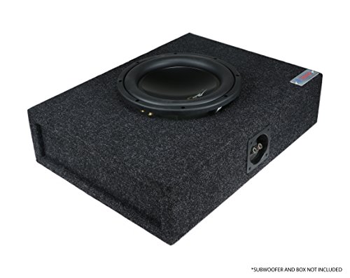 Atrend Universal MDF Constructed Spacer for 10 Inch Speaker or Sub - Adds 3/4" To Depth - Premium Subwoofer Spacer Improves Audio Quality, Sound & Bass - Multiple Usage - Black