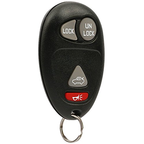 Key Fob Keyless Entry Remote fits Buick Century Regal Rendezvous/Oldsmobile Intrigue/Pontiac Aztek Grand Prix 2001 2002 2003 2004 2005 2006 2007 (L2C0007T)