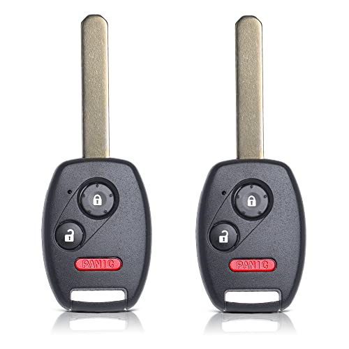 Key Fob Remote Replacement Fits for Honda Pilot 2005 2006 2007 2008 CWTWB1U545 Keyless Entry Remote Control 35111-S9V-325(Pack of 2)