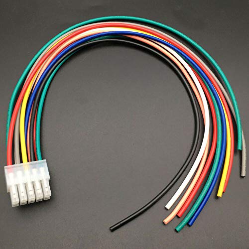 ALLMOST 10-pin Harness Compatible with Kicker BassStation PT10 PT250 11PT8 11HS8 11PHD12 11PH12 s