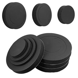 4pcs 6″ 6.5″ 6.75 inch universal eva self adhesive sponge high rebound waterproof car door speaker foam fast rings baffle kit