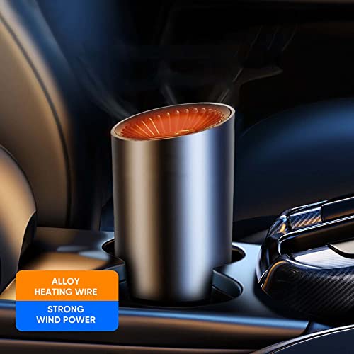 Car Heater - Portable Windshield Defogger and Defroster - 12 V 12.5A Auto Fast Heating Cooling Fan - Safe Efficient Fast - for Easy Defrost and Demist Removal