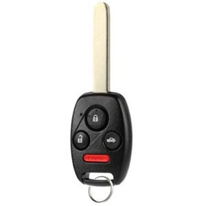 fits 2003 2004 2005 2006 2007 honda accord key fob keyless remote (oucg8d-380h-a)