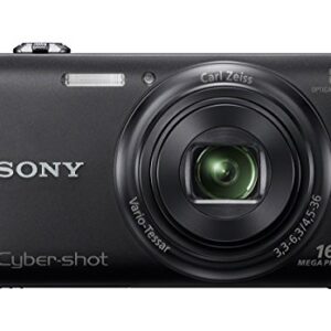 Sony DSC-WX80/B 16.2 MP Digital Camera with 2.7-Inch LCD (Black) (OLD MODEL)