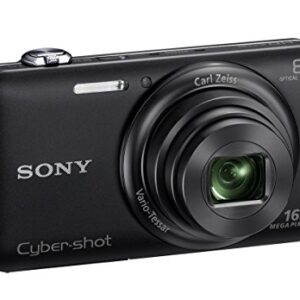 Sony DSC-WX80/B 16.2 MP Digital Camera with 2.7-Inch LCD (Black) (OLD MODEL)