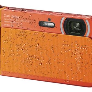 Sony DSC-TX30/D 18 MP Digital Camera with 5x Optical Image Stabilized Zoom and 3.3-Inch OLED (Orange)