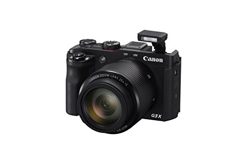 Canon PowerShot G3 X Digital Camera w/ 1-Inch Sensor and 25x Optical Zoom - Wi-Fi & NFC Enabled (Black)