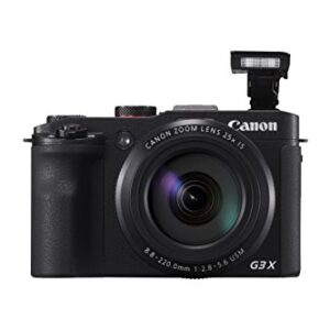 Canon PowerShot G3 X Digital Camera w/ 1-Inch Sensor and 25x Optical Zoom - Wi-Fi & NFC Enabled (Black)