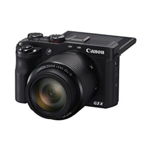 Canon PowerShot G3 X Digital Camera w/ 1-Inch Sensor and 25x Optical Zoom - Wi-Fi & NFC Enabled (Black)