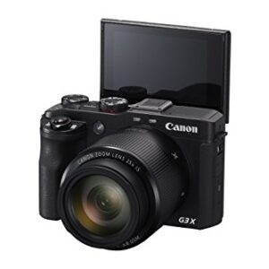 Canon PowerShot G3 X Digital Camera w/ 1-Inch Sensor and 25x Optical Zoom - Wi-Fi & NFC Enabled (Black)