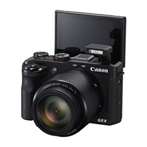 Canon PowerShot G3 X Digital Camera w/ 1-Inch Sensor and 25x Optical Zoom - Wi-Fi & NFC Enabled (Black)