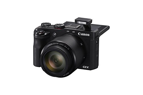 Canon PowerShot G3 X Digital Camera w/ 1-Inch Sensor and 25x Optical Zoom - Wi-Fi & NFC Enabled (Black)