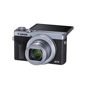 Canon PowerShot Digital Camera [G7 X Mark III] with Wi-Fi & NFC, LCD Screen and 4K Video - Silver (Renewed)