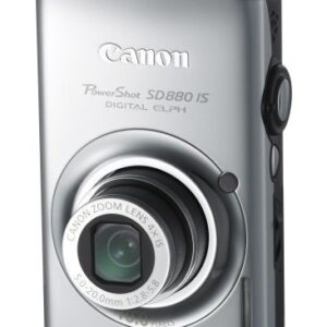 Canon PowerShot SD880IS 10MP Digital Camera with 4x Wide Angle Optical Image Stabilized Zoom (Silver)