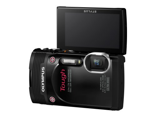 Olympus Stylus TG-850 IHS 16 MP Digital Camera (Black)