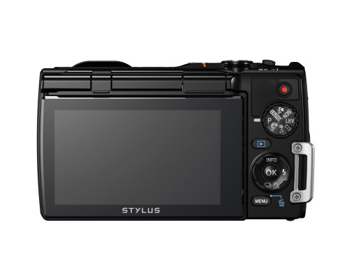 Olympus Stylus TG-850 IHS 16 MP Digital Camera (Black)