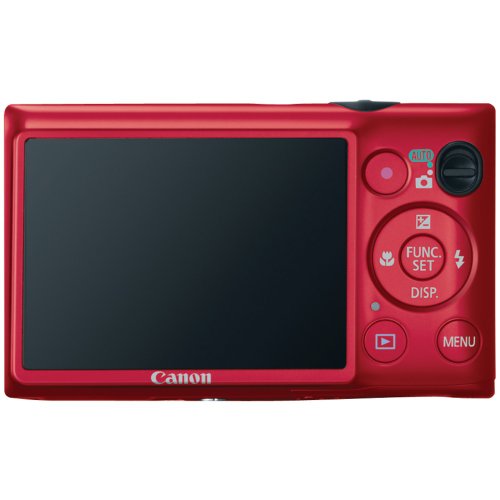 Canon PowerShot ELPH 300 HS 12.1 MP CMOS Digital Camera with Full 1080p HD Video (Red)