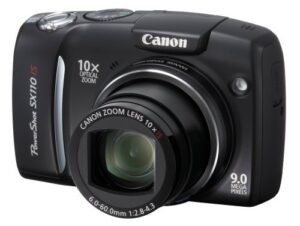 canon powershot sx110is 9mp digital camera with 10x optical image stabilized zoom (black)