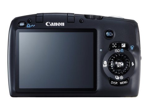 Canon Powershot SX110IS 9MP Digital Camera with 10x Optical Image Stabilized Zoom (Black)