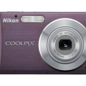 Nikon Coolpix S210 8MP Digital Camera with 3x Optical Zoom (Plum)