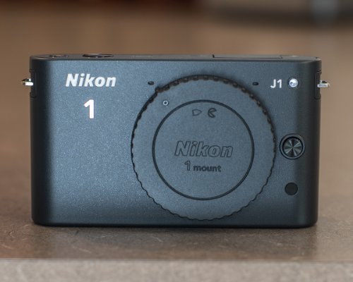 Nikon 1 J1 10.1 MP HD Digital Camera Body Only (Black)