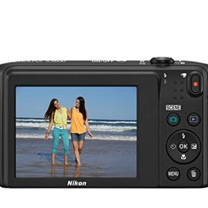 Nikon COOLPIX S3600 20.1 MP Digital Camera with 8x Zoom NIKKOR Lens and 720p HD Video (Black) (Discontinued by Manufacturer)