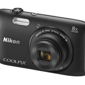 Nikon COOLPIX S3600 20.1 MP Digital Camera with 8x Zoom NIKKOR Lens and 720p HD Video (Black) (Discontinued by Manufacturer)