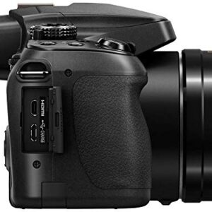 Panasonic Lumix DC-FZ80 4K Digital Camera, 18.1 Megapixel, 60x Zoom 20-1200mm Lens Starter Bundle with Case, Tripod, UV Filter, 32GB SD Card and Accessories