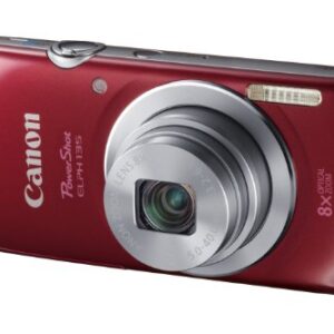 Canon PowerShot ELPH135 Digital Camera (Red)