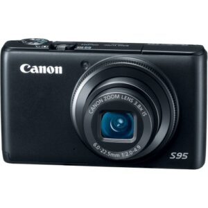 canon powershot s95 10 mp digital camera with 3.8x wide angle optical image stabilized zoom and 3.0-inch lcd