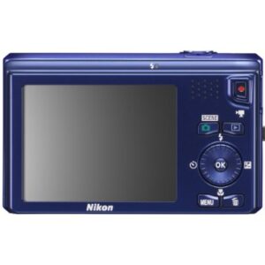 Nikon COOLPIX S6300 16 MP Digital Camera with 10x Zoom NIKKOR Glass Lens and Full HD 1080p Video (Blue)