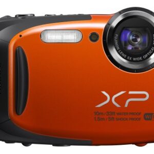 Fujifilm XP70 16 MP Digital Camera with 2.7-Inch LCD (Orange)