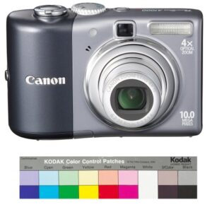 Canon Powershot A1000IS 10MP Digital Camera with 4x Optical Image Stabilized Zoom (Grey)