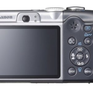 Canon Powershot A1000IS 10MP Digital Camera with 4x Optical Image Stabilized Zoom (Grey)