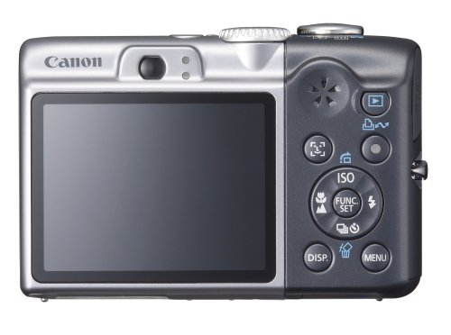 Canon Powershot A1000IS 10MP Digital Camera with 4x Optical Image Stabilized Zoom (Grey)