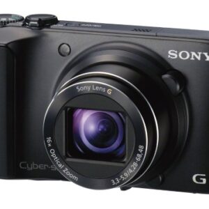 Sony Cyber-shot DSC-H90 16.1 MP Digital Camera with 16x Optical Zoom and 3.0-inch LCD (Black) (2012 Model)