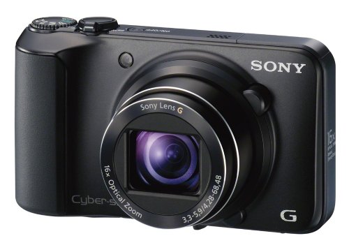 Sony Cyber-shot DSC-H90 16.1 MP Digital Camera with 16x Optical Zoom and 3.0-inch LCD (Black) (2012 Model)