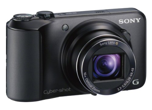 Sony Cyber-shot DSC-H90 16.1 MP Digital Camera with 16x Optical Zoom and 3.0-inch LCD (Black) (2012 Model)