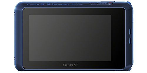 Sony Cyber-shot DSC-TX20 16.2 MP Exmor R CMOS Digital Camera with 4x Optical Zoom and 3.0-inch LCD (Blue) (2012 Model)